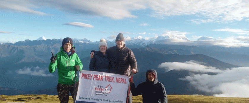 Pikey Peak Trek Nepal Itinerary with Distance Km, 7 Days Pike Peak Trek ...