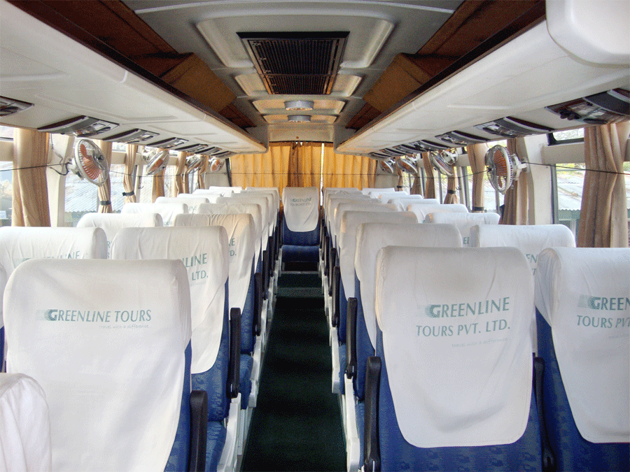 Greenline-Bus-Seat - Excellent Himalaya Trek & Expedition