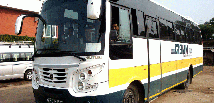Greenline Bus Fare Kathmandu to Pokhara at USD, Indian Rupees, Nepali ...